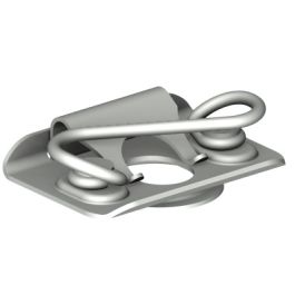 D4-SL4-280 | DZUS® Quarter-Turn Receptacle, Size 4, Steel Zinc Plate ...